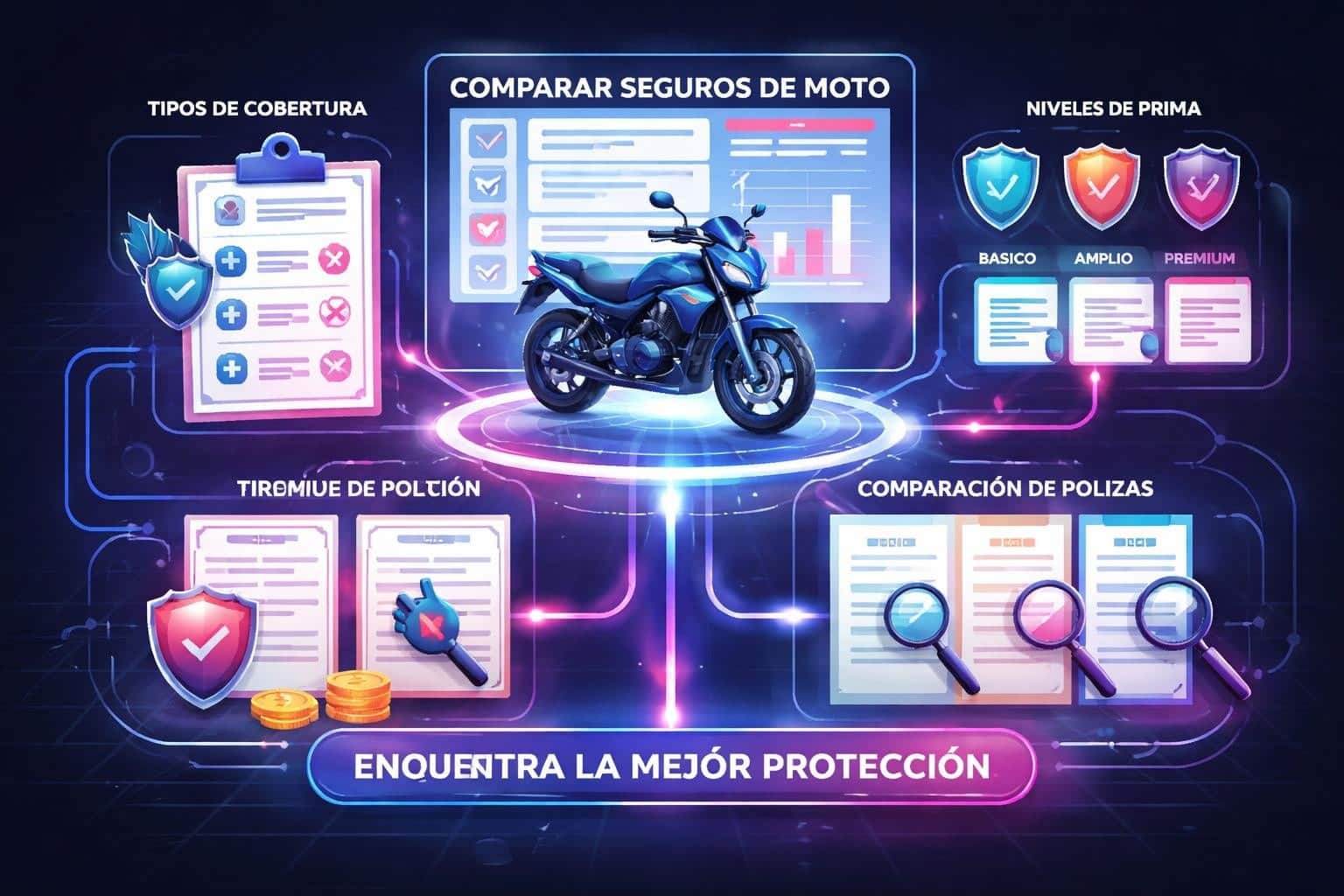 Moto Insurance Comparative: Guide 2026 - Inxur